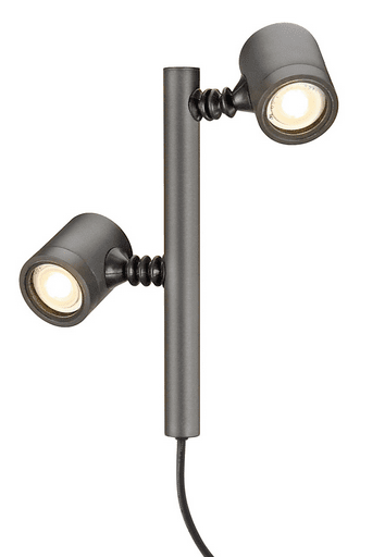 NEW MYRA 2 antraciet 2xGU10